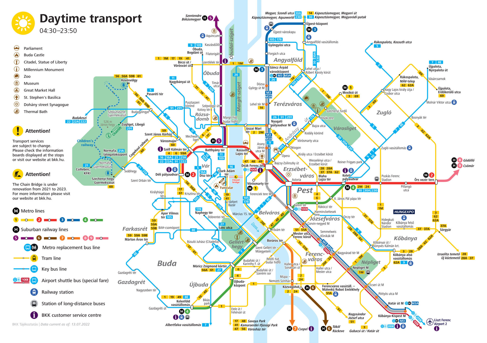 Autobus a Budapest:Linee, Orari e Costi
